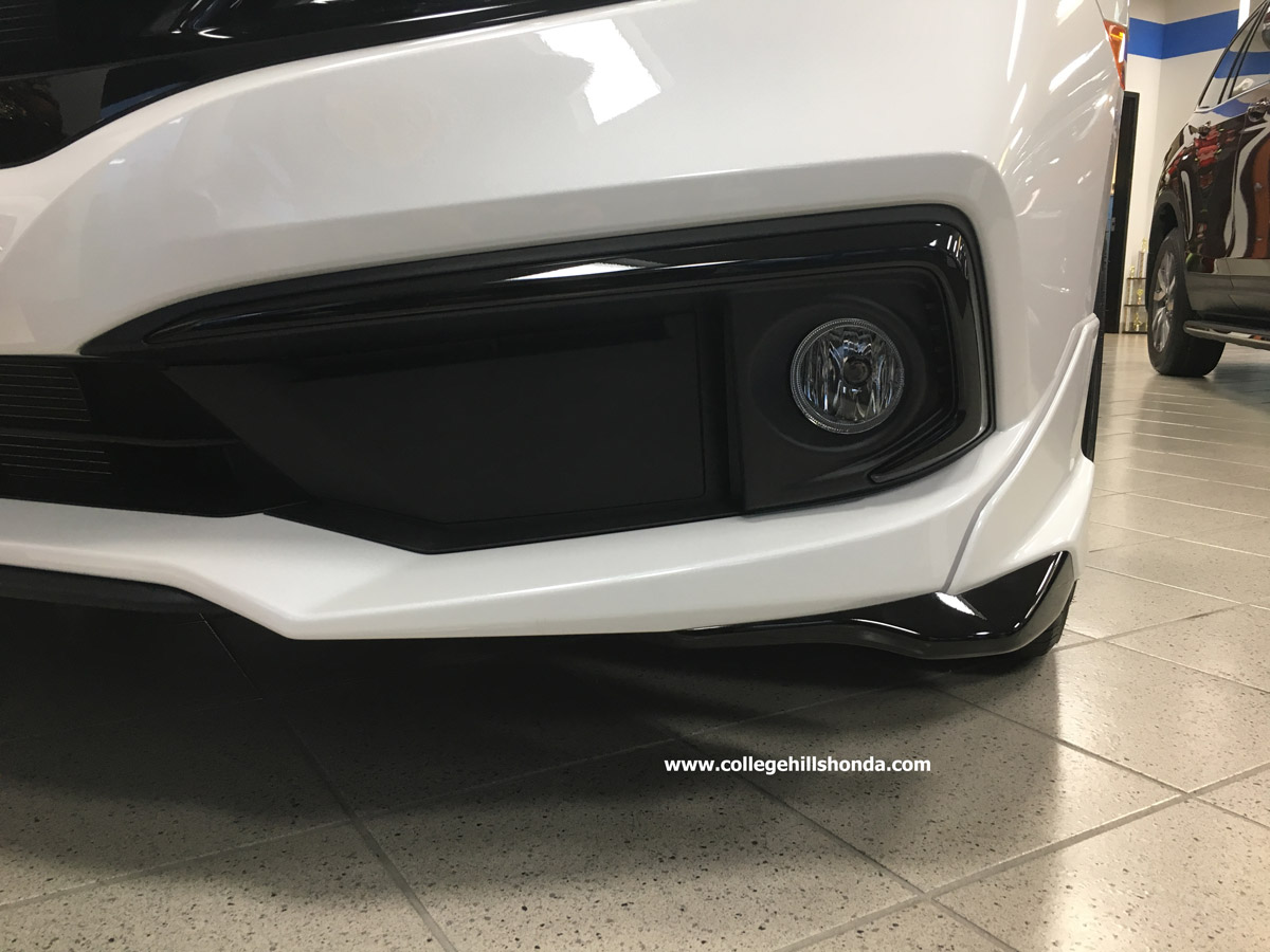 2019-2021 Honda Civic Front Underbody Spoiler (2019+) - 08F01-TBA-