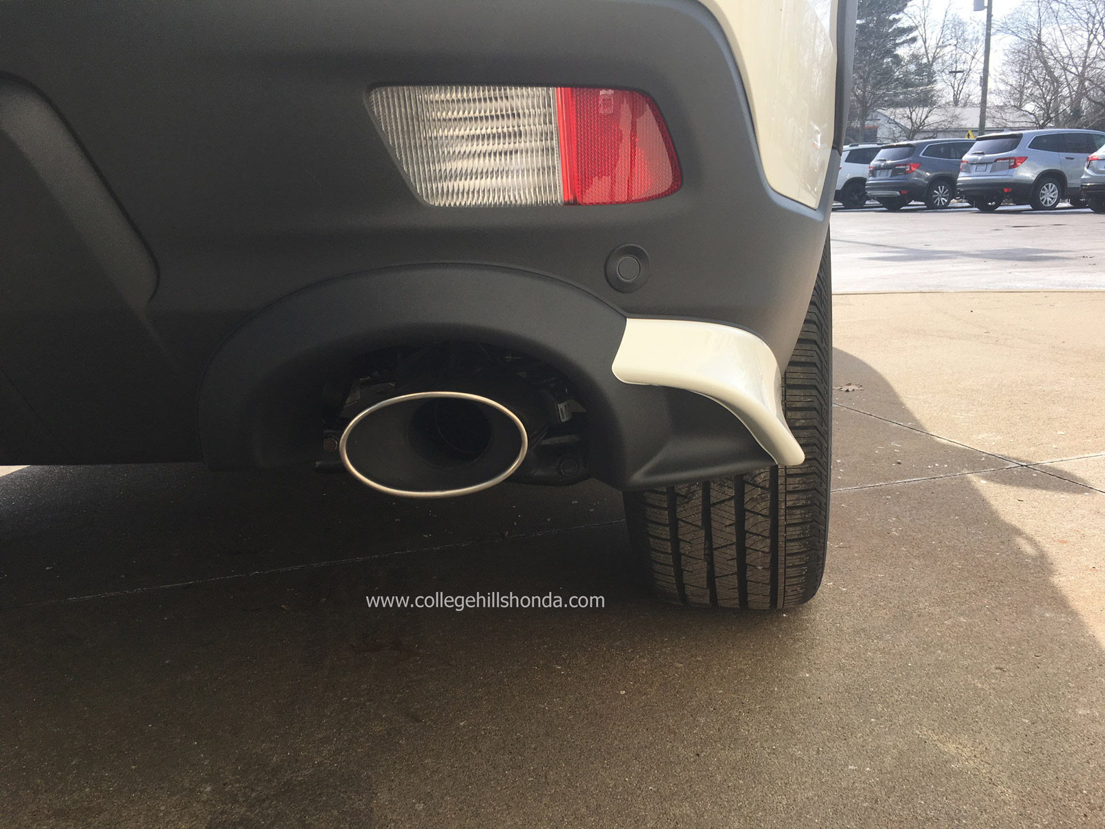 2019-2021 Honda Passport Rear Underbody Spoilers - 08F03-TGS